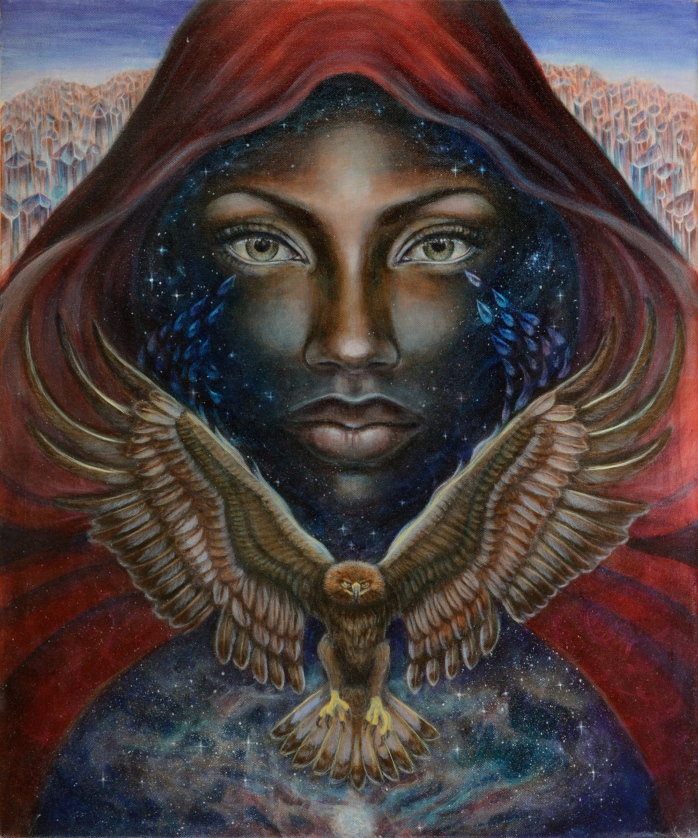 The Messenger - 11” x 17” - Pearl Linen Prints – Elizabeth Banker ...